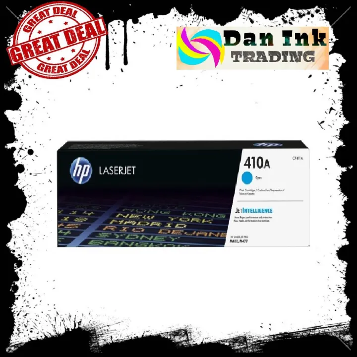 HP 410A Cyan Original LaserJet Toner Cartridge | Lazada PH