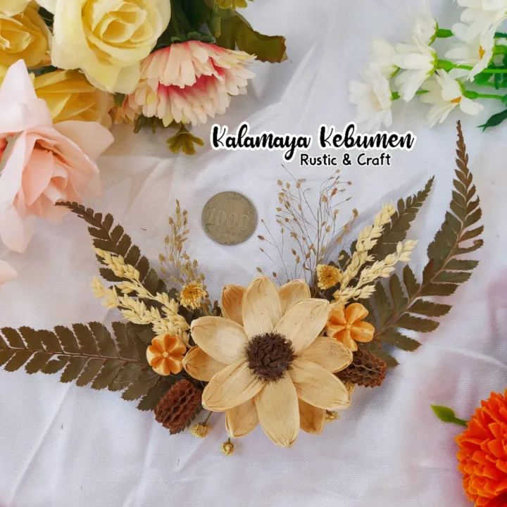 Buker Charm Deasy Sprinkle Rangkaian Bunga Sudut Hiasan Vas Guci Buket ...