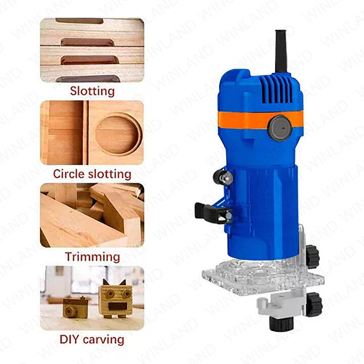 WADFOW by Winland Laminate Palm Wood Cutter Router Trimmer 500watts ...