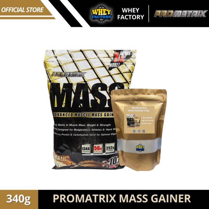Promatrix Mass Advanced Muscle Mass Gainer 340g- Cash On Delivery ...