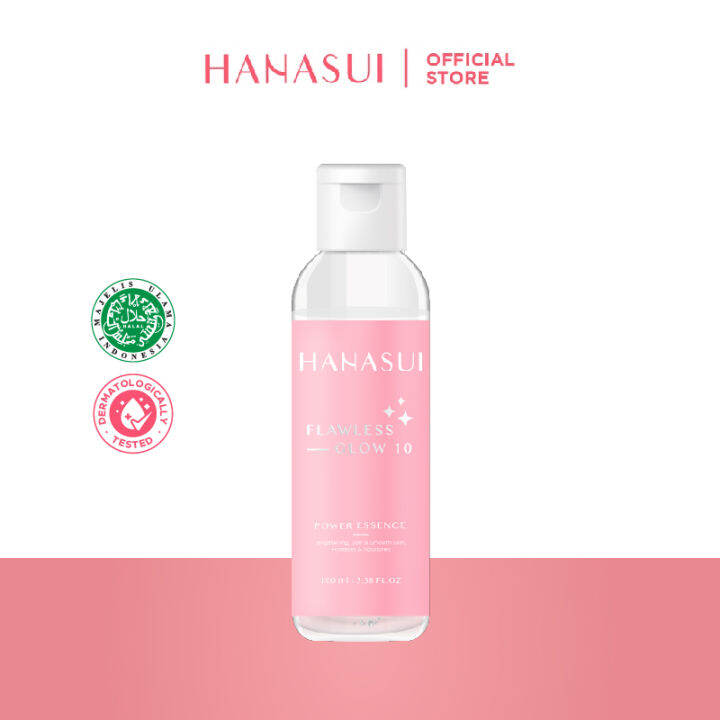 Hanasui Flawless Glow 10 Power Essence (100ml) | Lazada