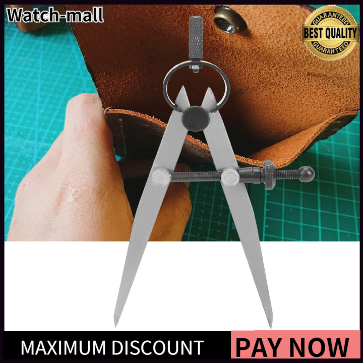 watch-mall Adjustable Leather Wing Divider Craft Making Tool Spacing ...