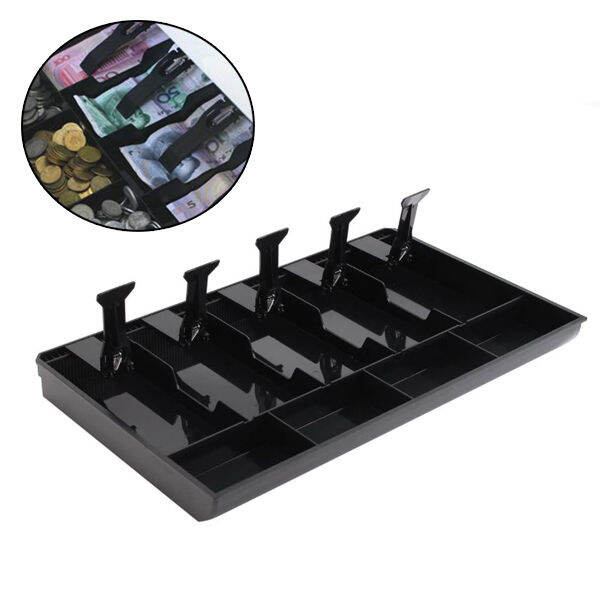 MONEYTRAY - Plastic Money Tray Portable Cash Drawer 5 Bills 4 Coins ...