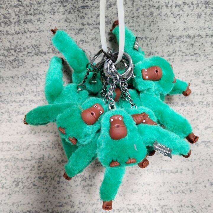 ♨ Kipling Pendant Key Chain Plush Little Monkey Plush Monkey 7cm gift ...