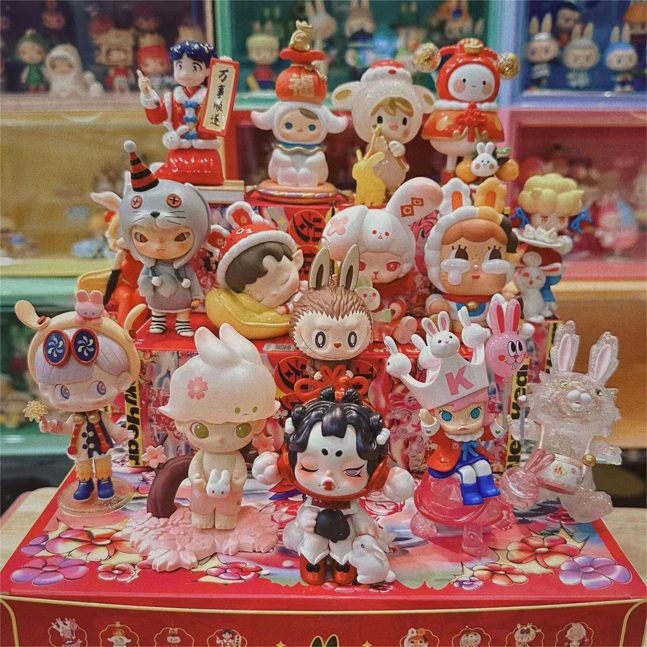 Original POP MART Three, Two, One! Happy Chinese New Year Series Blind ...