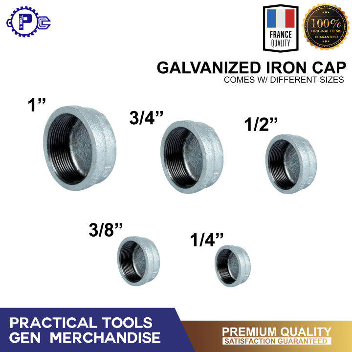 MECH PREMIUM QUALITY GALVANIZED IRON CAP | Lazada PH