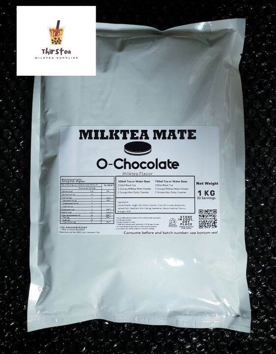 O - Chocolate Powder MLKT Milktea Mate Brand 1kg - THIRSTEA MILKTEA ...