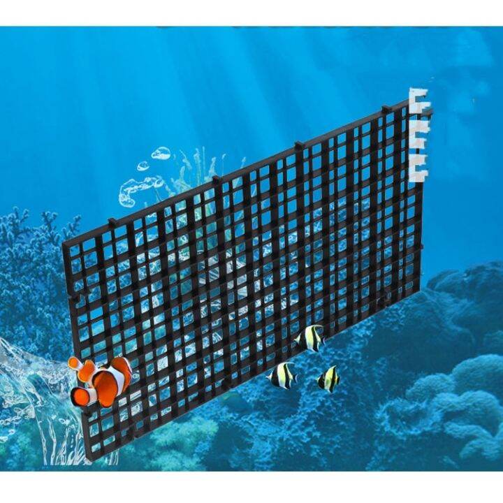 Fish Tank Isolation Board Bottom Divider Aquarium Grid Divider black ...
