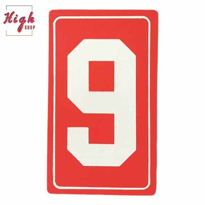 Signage Angka Sembilan (9) Kualitas Premium | Lazada Indonesia