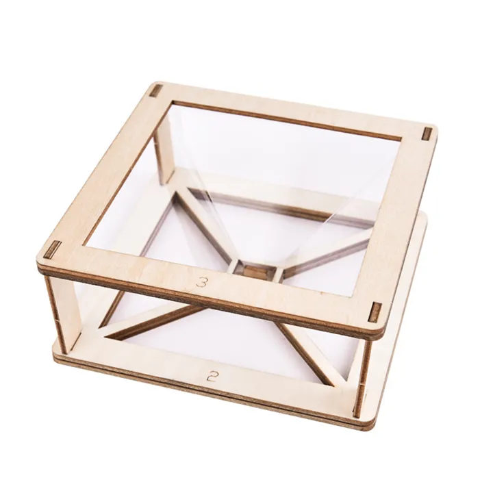 microgood 1Set 3D Hologram Stand Safe Improve Hands-on Ability Brain Development 3D Holographic ...