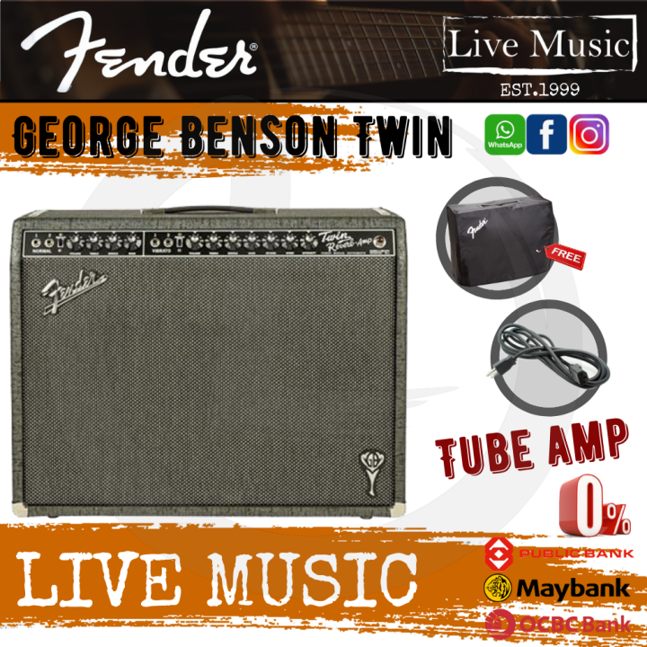 Fender Artist George Benson Twin Reverb Guitar Combo Amplifier | Lazada