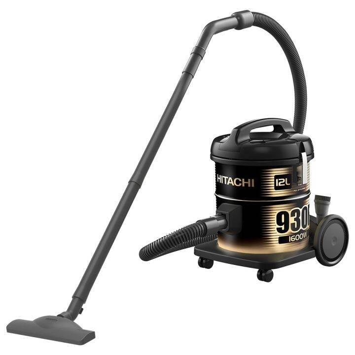 Hitachi เครื่องดูดฝุ่น ชนิดถังเก็บฝุ่น Drum รุ่น CV-930F 1600 วัตต์ สี ...