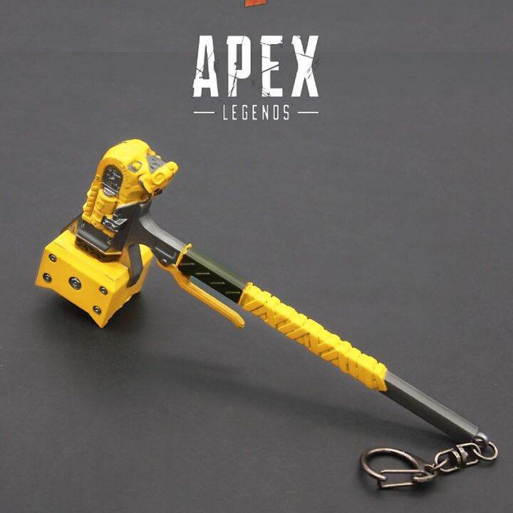 15cm Apex Legends Heirloom Weapon Model Caustic Death Hammer Game Sword ...