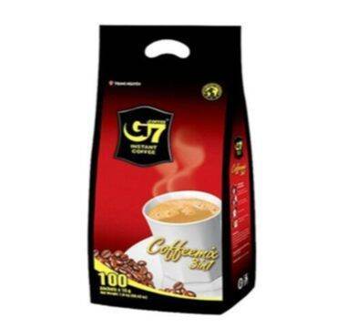 G7 3in1 instant coffee กาแฟ จีเซเว่น ของดังเวียดนาม 16g. x 100ซอง | Lazada.co.th