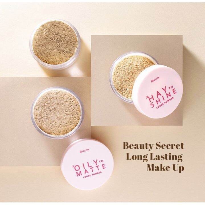 [COD] Ms Glow Loose Powder Original Hay to Shine, Oily to Matte 12gr Ms ...