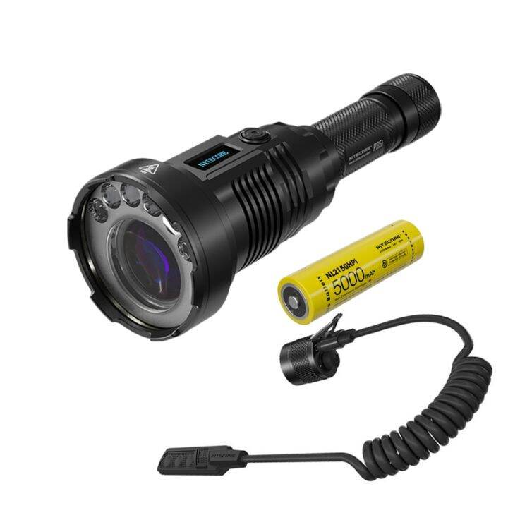 NITECORE P35i Dual Beam LEP Flashlight Long Distance 1650 meter 3000 ...