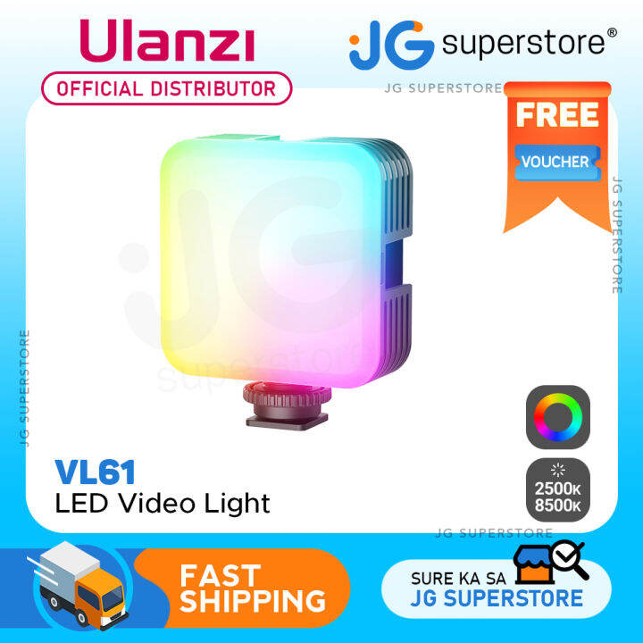 Ulanzi VL61 RGB 2500-8500K LED Video Fill Light for Indoor Outdoor ...