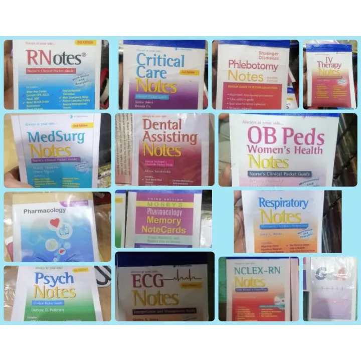 aA$NOTES CARDS G&A FOR NURSING & MEDICAL STUDENTS | Lazada PH