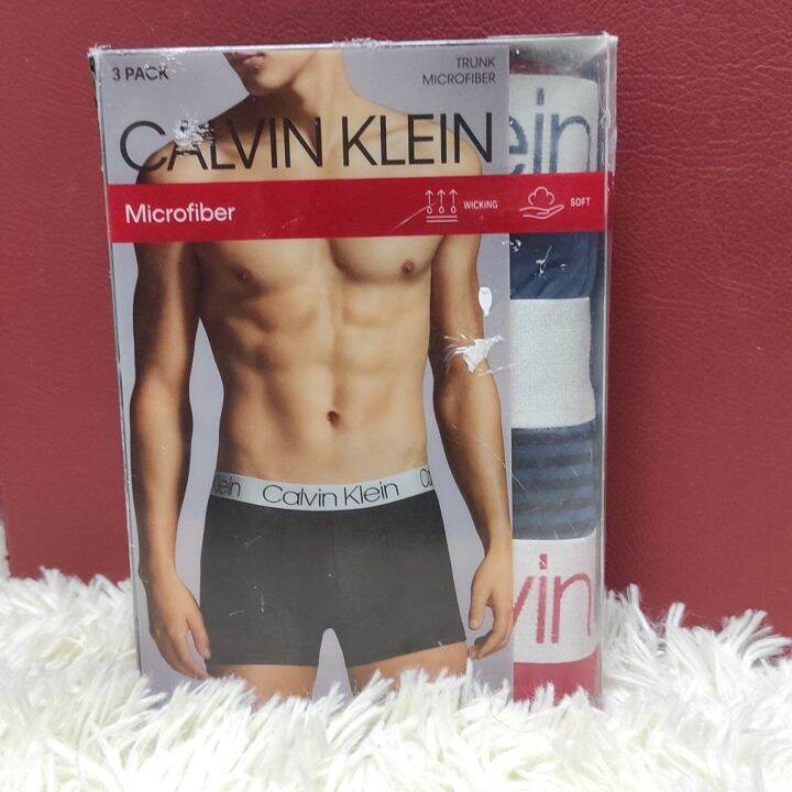 Original Microfiber Stretch Low Rise Trunk (Ck) Pack of 3 Medium ...