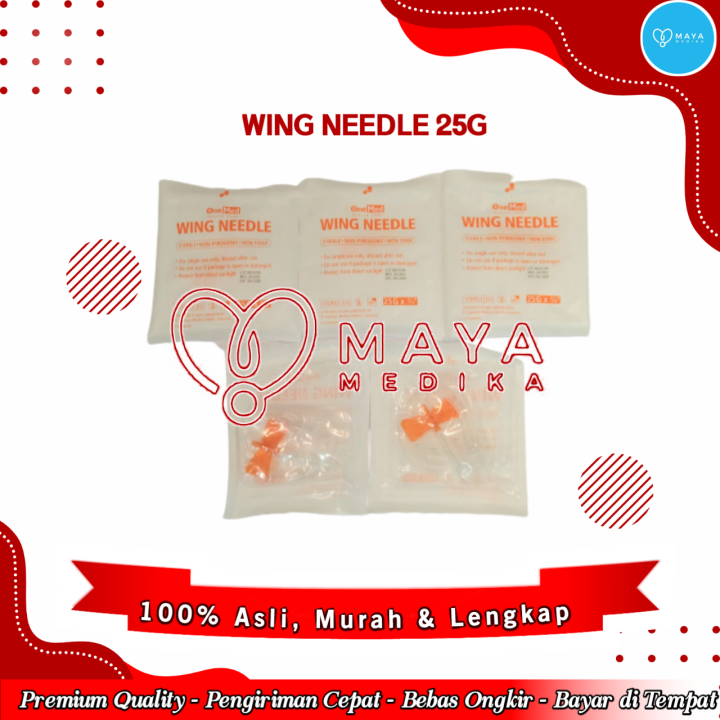Wing Needle 25G OneMed | Lazada Indonesia