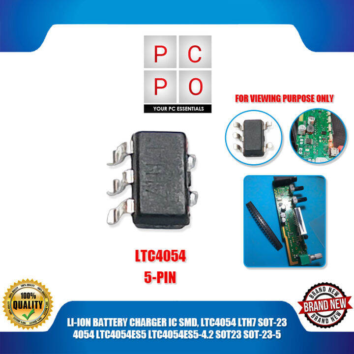 PC PO LI-ION BATTERY CHARGER IC SMD, LTC4054 LTH7 SOT-23 4054 ...