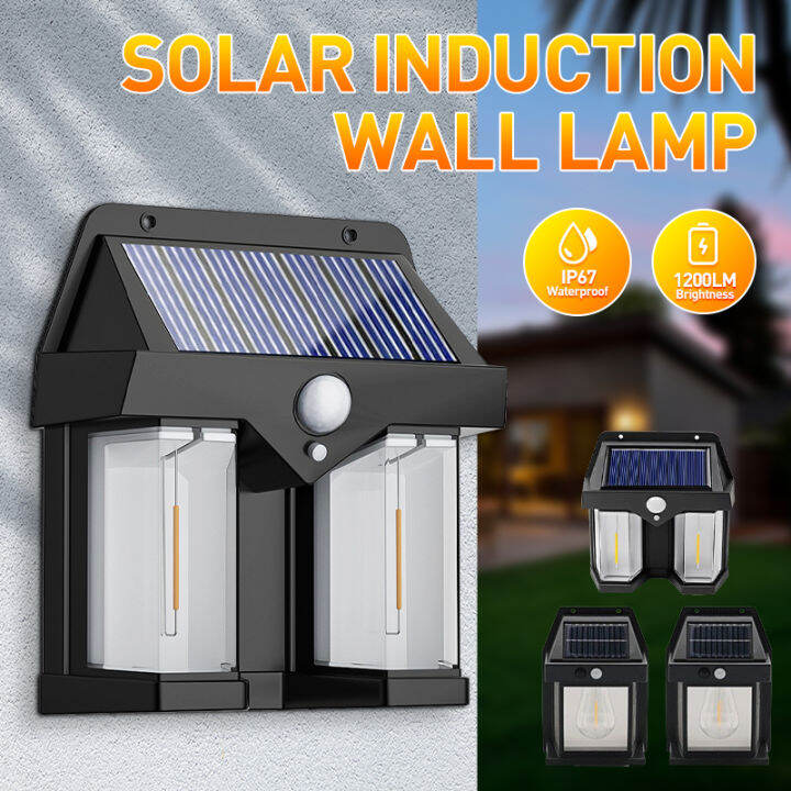 Solar Tungsten Solar Induction Wall Light 165 WATERPROOF Lighting Decorative | Lazada PH