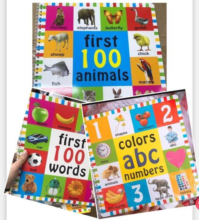 （0054） Color ABC Alphabet Numbers 123 Opposite Shapes Animals Time ...