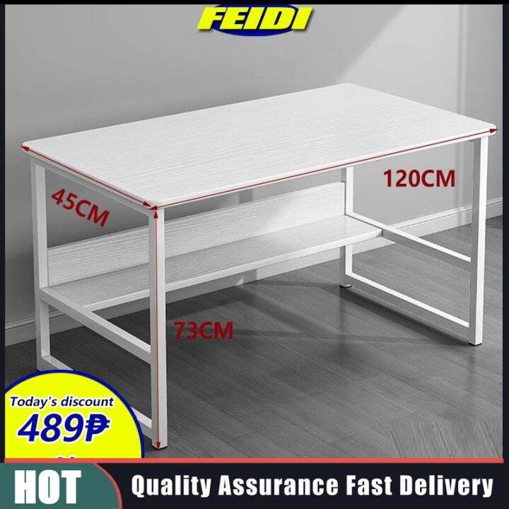 80/100/120cm Study Table Computer Table Office Table Study Desk Table ...