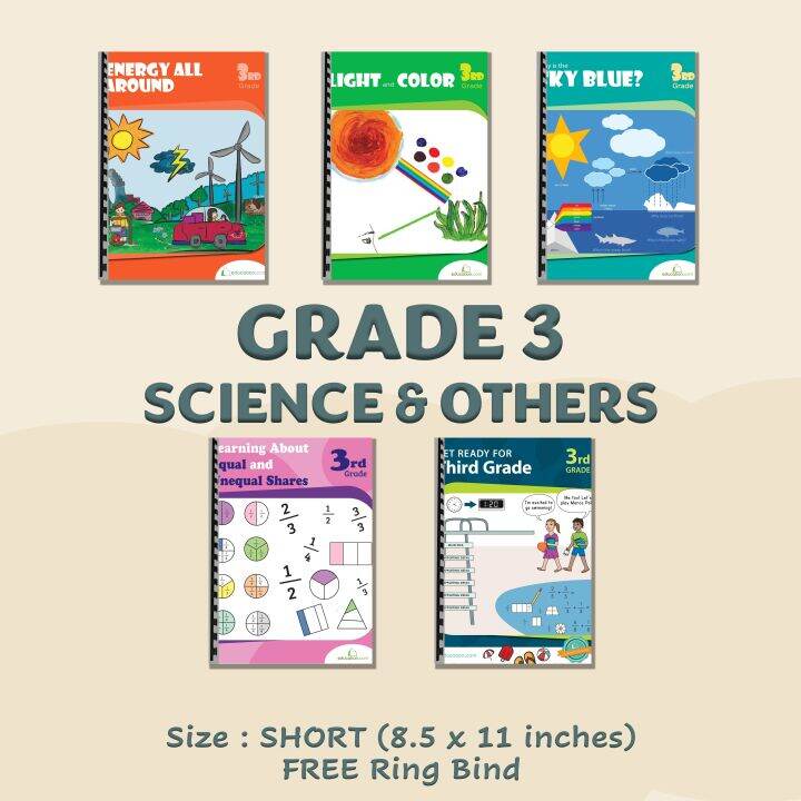 GRADE 3 SCIENCE & OTHERS (Worksheets / Workbooks) | Lazada PH