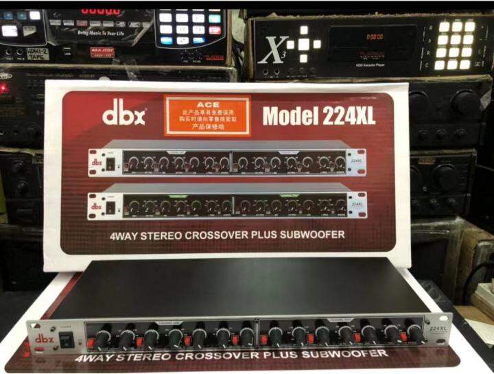 DBX 224XL Crossover Plus subwoofer out | Lazada PH