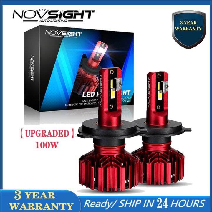 Novsight N11S LED Headlight for Car H4 H11 Super Long Life Waterproof ...