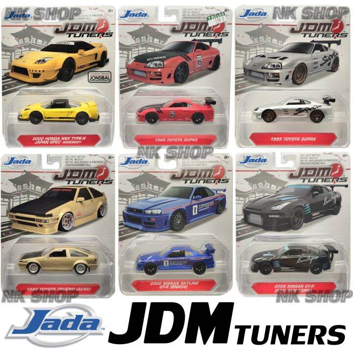JADA JDM TUNERS 1/64 ลิขสิทธิ์แท้ 100% โมเดลรถเหล็กหายา งานแท้ JADA ...