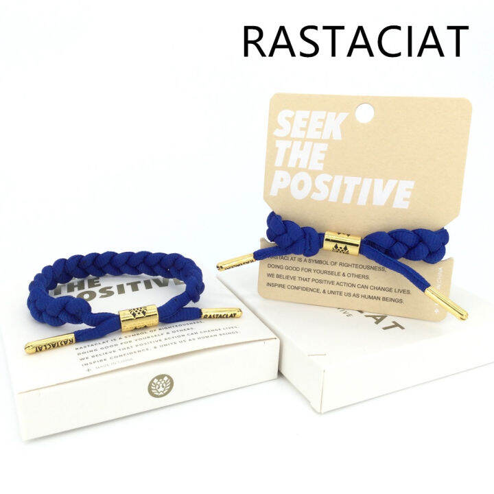SPECIAL OFFER RASTAClAT Bracelet With Box Little Lion Blue Gold buckle ...