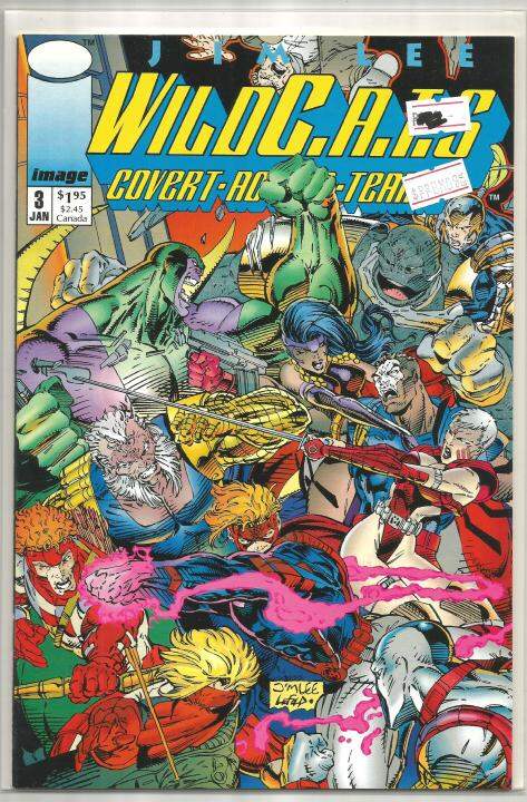 Wildcats Covert Action Teams 3 by Image Comic Book Printed 1992 ...