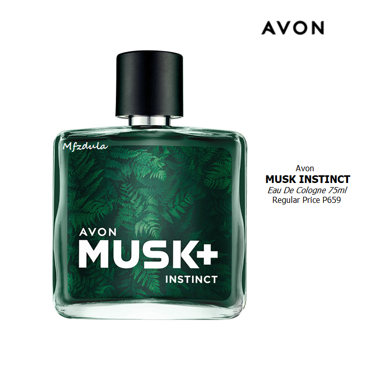 Avon MUSK INSTINCT eau de cologne 75ml | Lazada PH