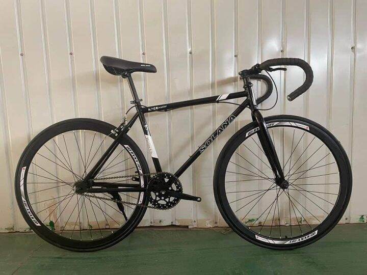 (BLACK) SOLANA FIXIE STEEL 700c * 23c | Lazada PH