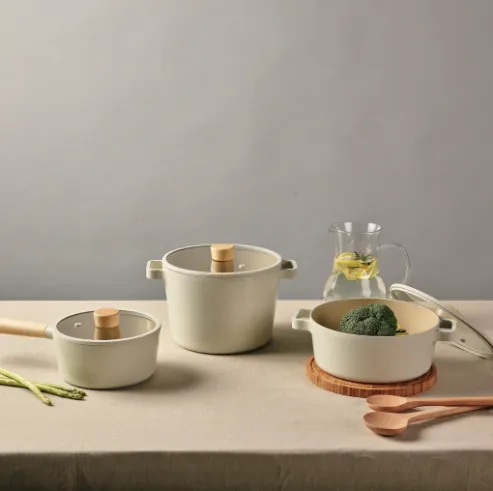 [Made in Korea] Neoflam Fika Frying Pan Wok Pan Pot Casserole Non-Stick Cookware IH (Induction ...