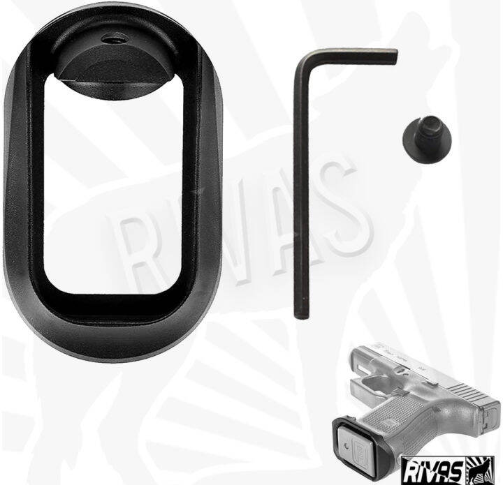 RIV - Anodized Aluminum Magwell For G L 0 C K Magazine, Expansion Metal ...