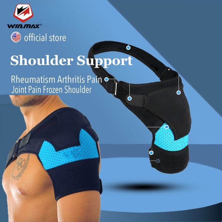 Winmax Shoulder Brace with Pressure Pad Neoprene Shoulder Support ...