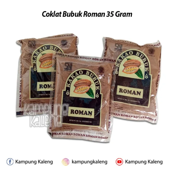 Coklat Bubuk Roman 35 Gram | Lazada Indonesia