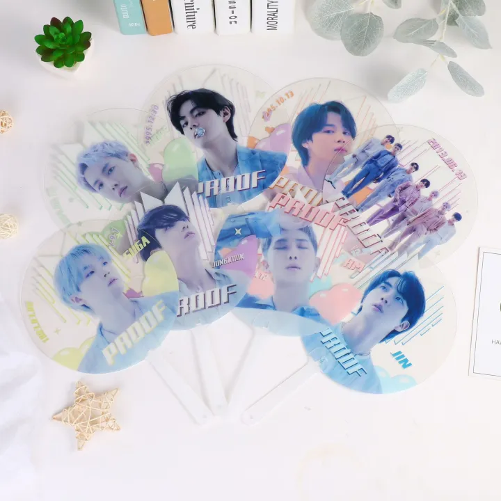 ใหม่ Kpop Bts Bangtan Boys 'PROOF' แบบพกพา Fanchant Handheld Mini Fan ...