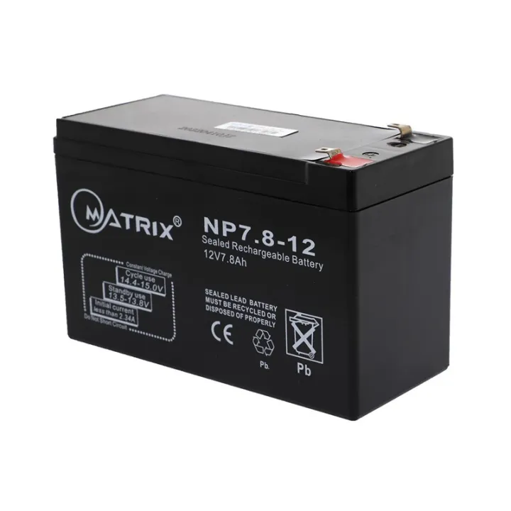 MATRIX Battery 7.8Ah 12V | Lazada.co.th