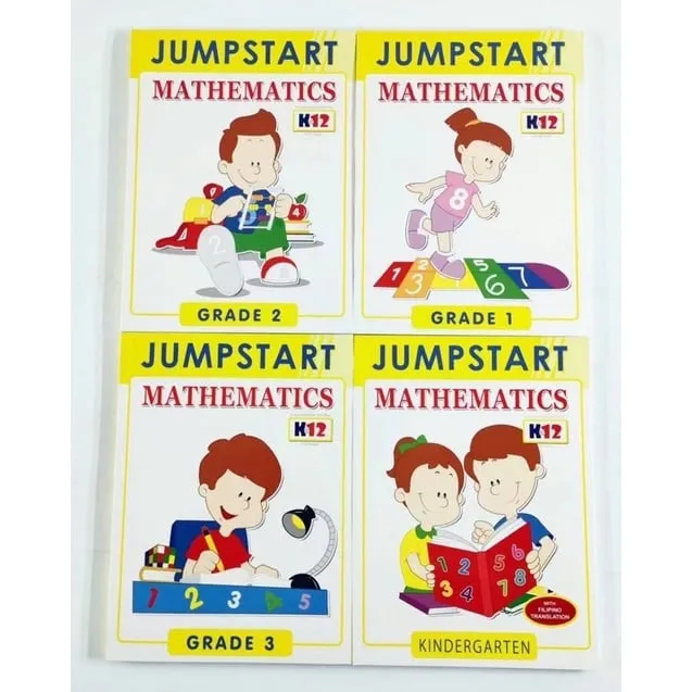 JUMPSTART MATHEMATICS WORKBOOK- GK,GRADE 1,GRADE 2,GRADE 3 | Lazada.co.th
