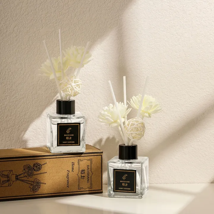 Lavender Rose Lemon Scented Fragrance Fiber Stick Reed Diffuser ...