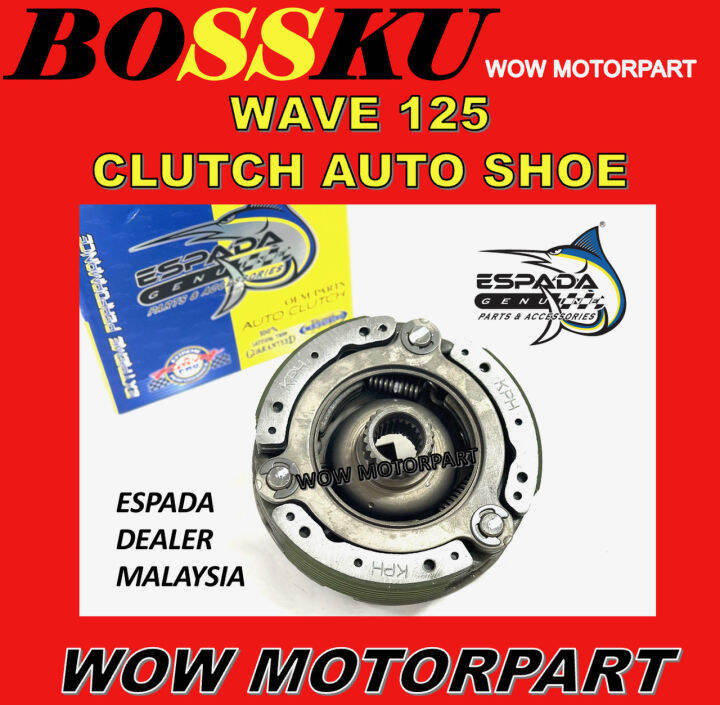 HONDA WAVE125 CLUTCH AUTO SHOE ESPADA WAVE 125 AUTO CLUTCH ESPADA ...