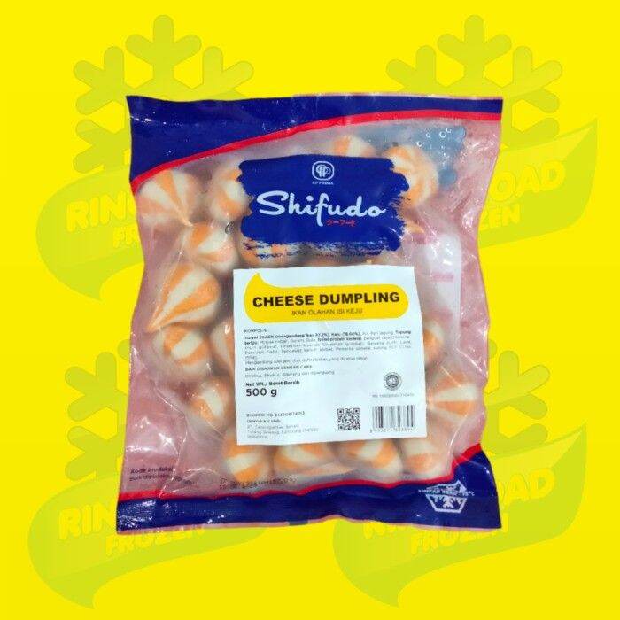 SHIFUDO CHEESE DUMPLING 500 GR - IKAN OLAHAN BASO ISI KEJU | Lazada ...