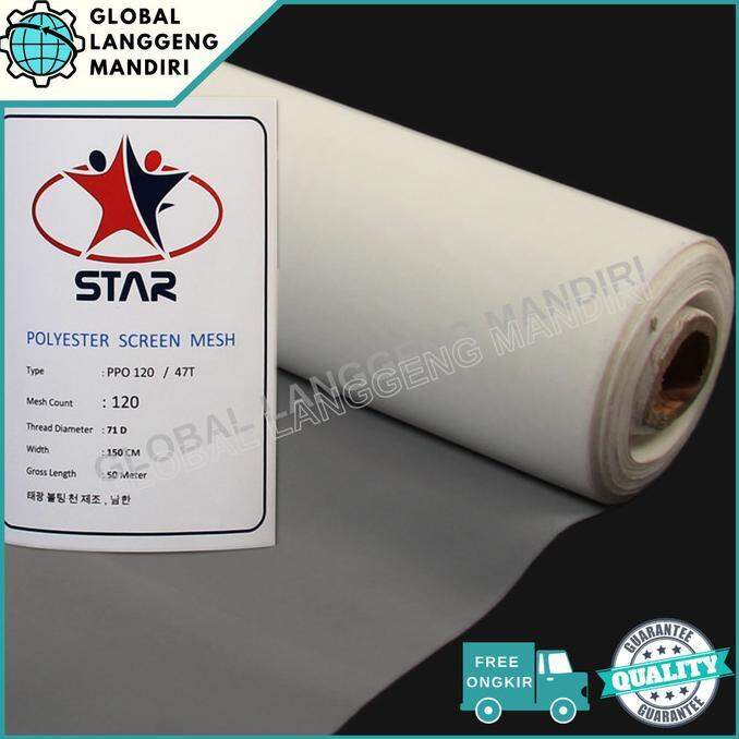 WIRE MESH NYLON 120 1.5MX1M / SARINGAN NYLON #120 / SARINGAN POLYESTER ...