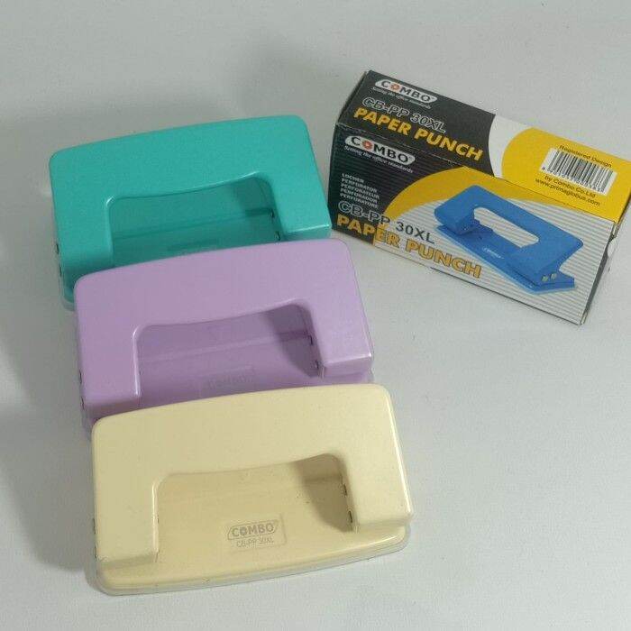 Pelubang Kertas 30XL - Pembolong Kertas Kecil / Paper Punch Warna ...