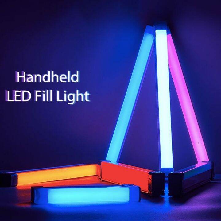 Rechargable Light LED RGB tube USB lamp Handheld Photography Lighting ...