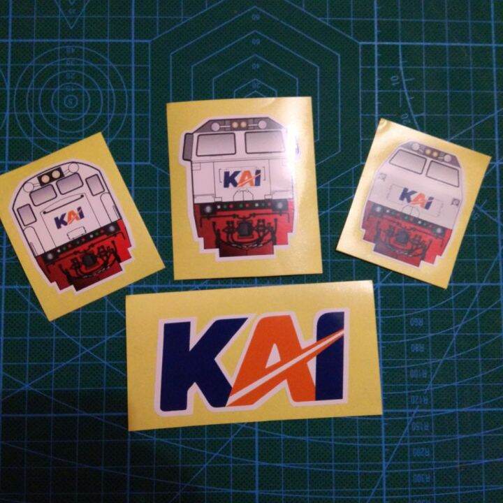 paket stiker KAI CC201 CC203 CC206 | Lazada Indonesia